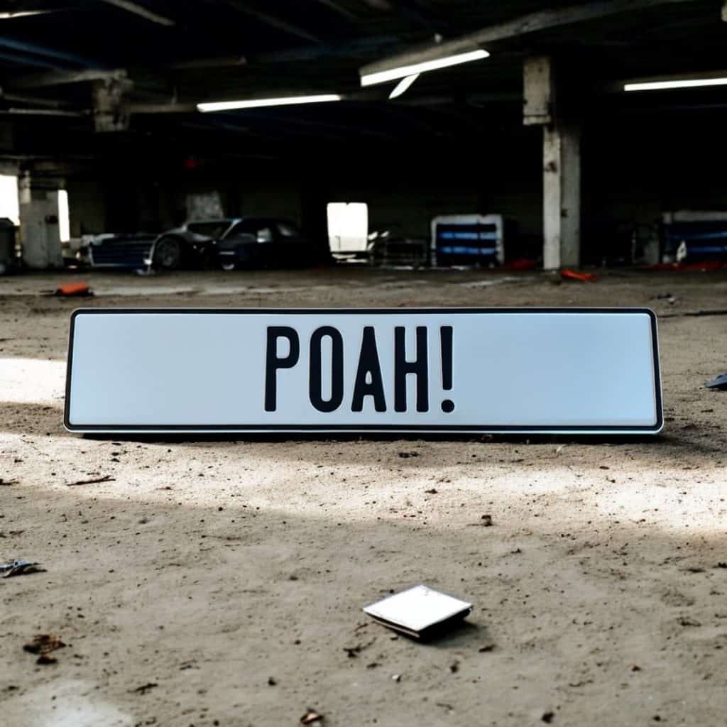 Kiek 'm Goan Kentekenplaat | Speciaal Voor Boeren Op Trekker